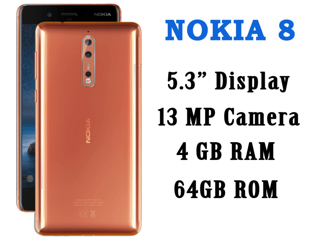 NOKIA 8 - Price and Specifications - Choose Your Mobile