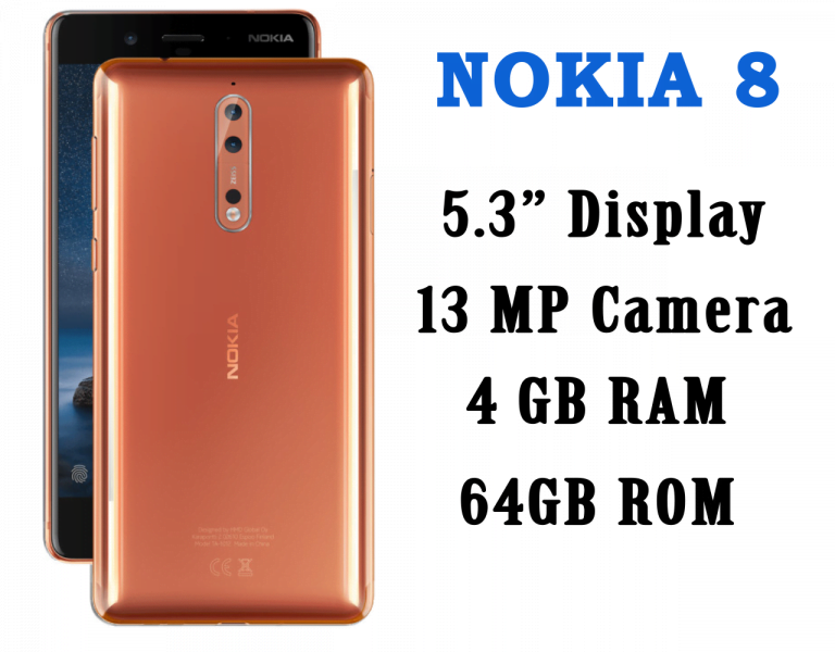 NOKIA 8 - Price and Specifications - Choose Your Mobile