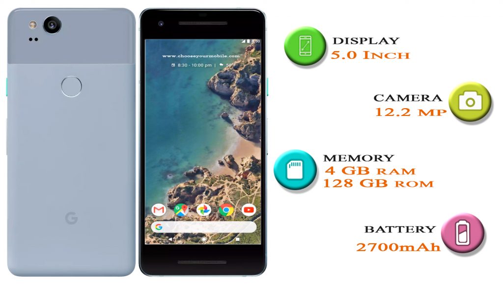 GOOGLE PIXEL 2 - Price and Specifications - Choose Your Mobile