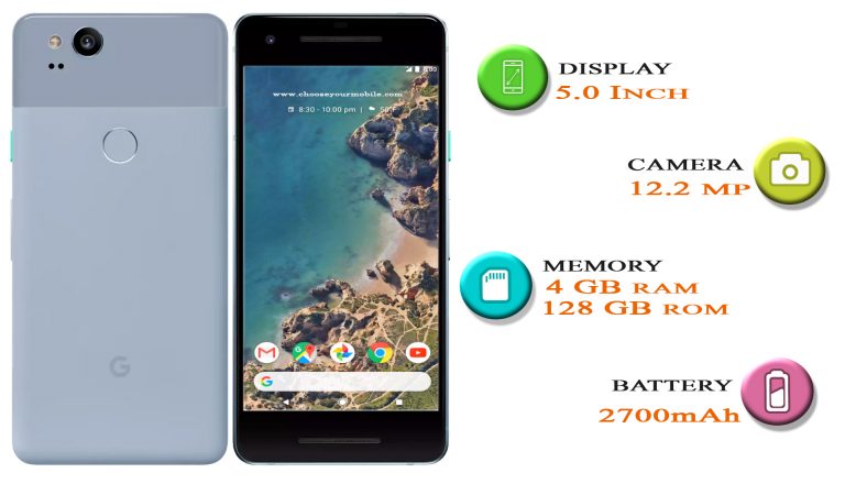 GOOGLE PIXEL 2 - Price and Specifications - Choose Your Mobile