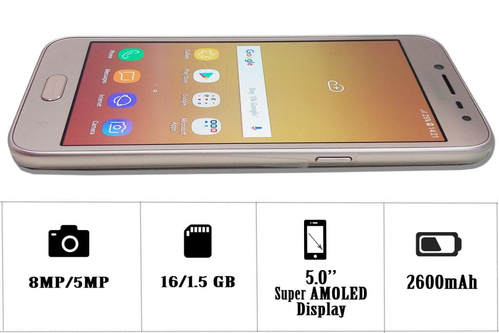 SAMSUNG GALAXY GRAND PRIME PRO - Specifications