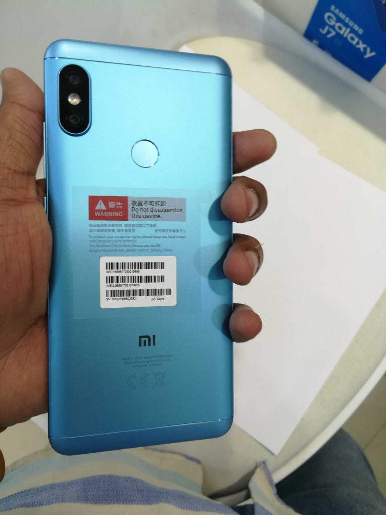 MI Redmi Note 5 (M1803E7SG) - Specifications