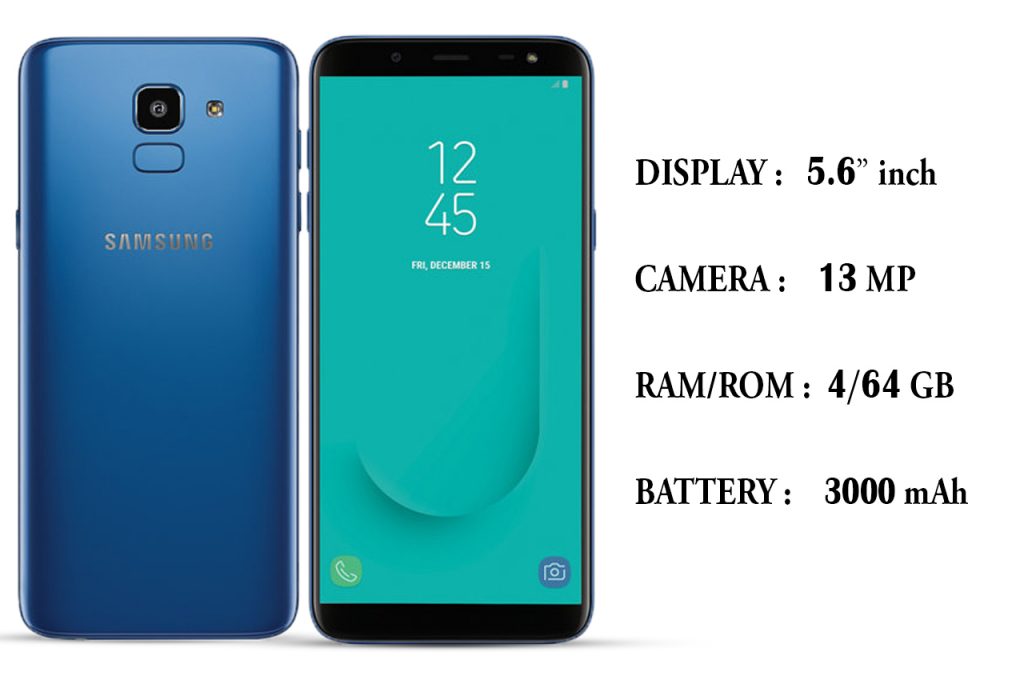 SAMSUNG GALAXY J6 (SM-J600F/DS ) - Specifications