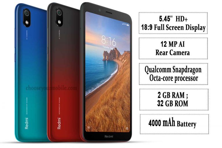 Mi Redmi 7A - Specifications - Choose Your Mobile