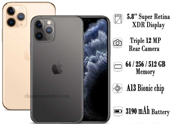 Apple iPhone 11 Pro - Price and Specifications - Choose Your Mobile