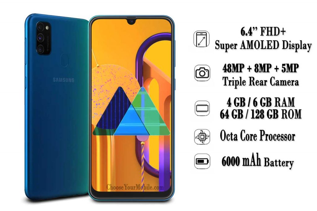 Samsung Galaxy M30s - Price and Specifications - Choose Your Mobile