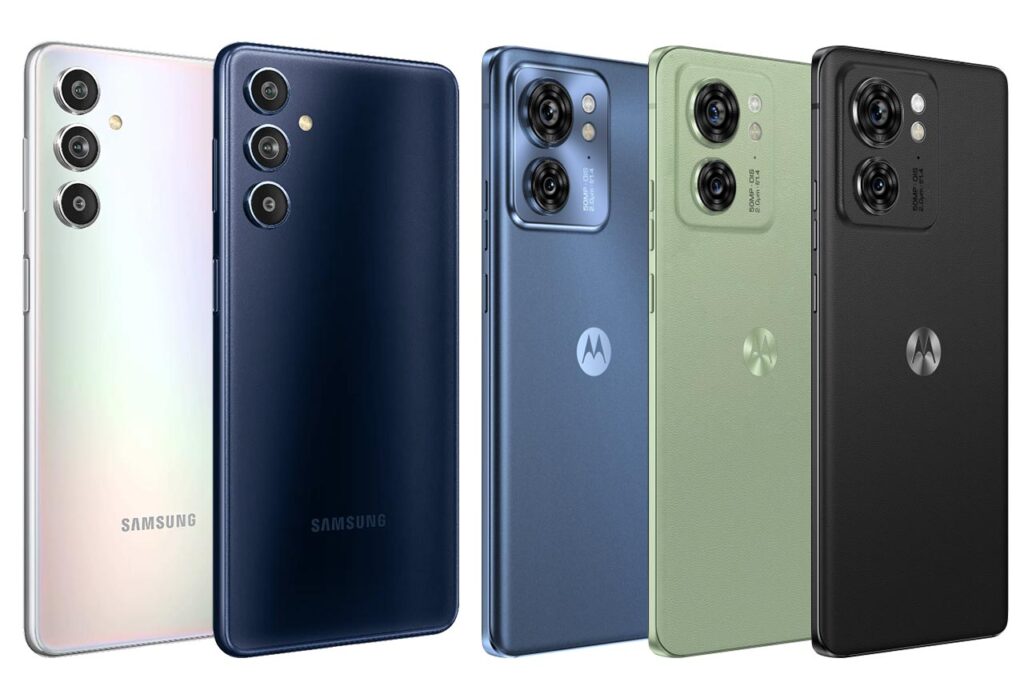 Samsung Galaxy F54 vs Motorola Edge 40 Comparison