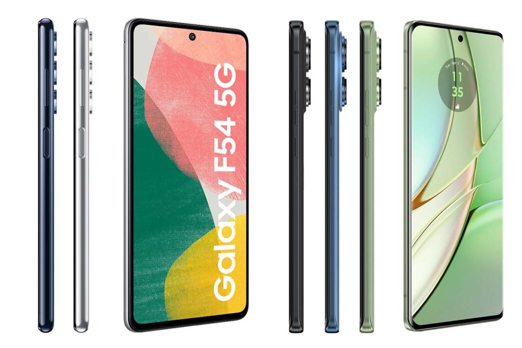 Samsung Galaxy F54 vs Motorola Edge 40 Comparison