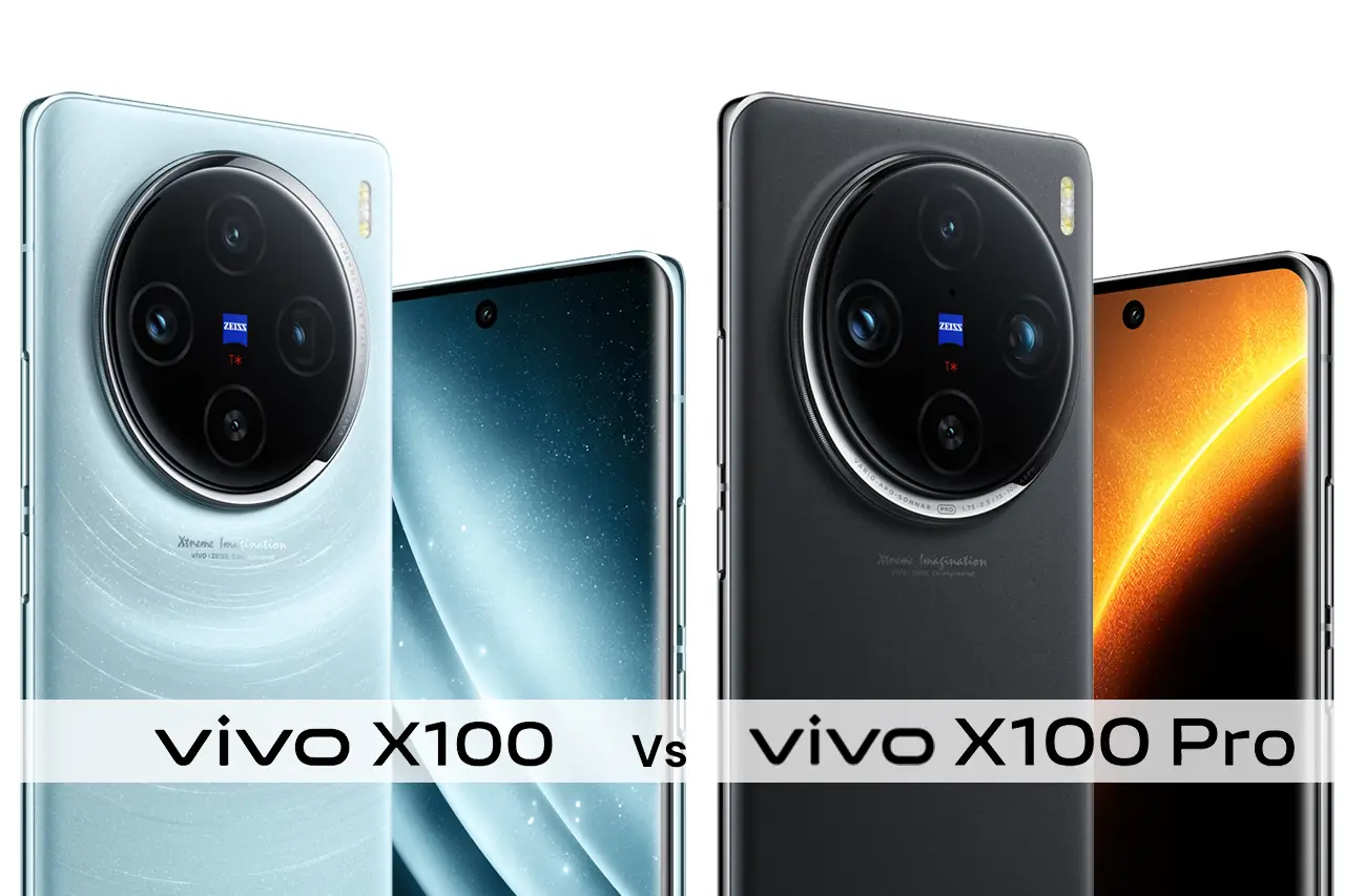 Vivo X100 vs Vivo X100 Pro Comparison | Price and Details